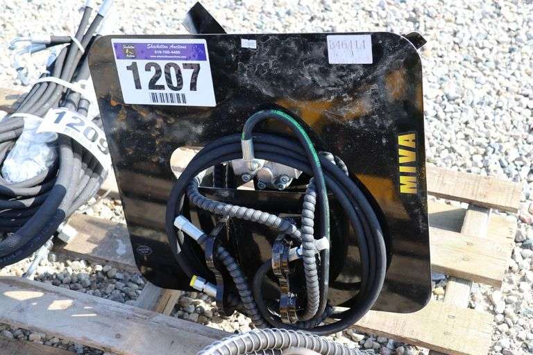 UNUSED MIVA MINI EXCAVATOR HEDGE CUTTER - Shackelton Auctions Inc.