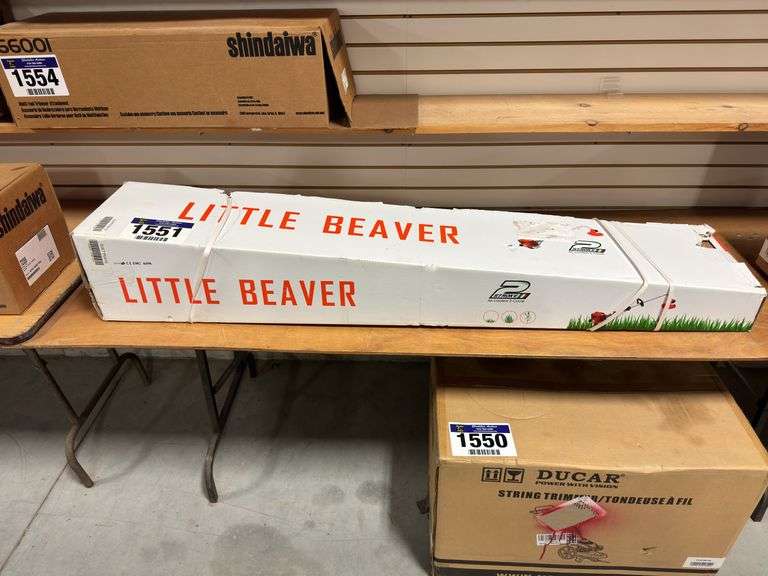 NEW LITTLE BEAVER 26 CC TRIMMER - Shackelton Auctions Inc.