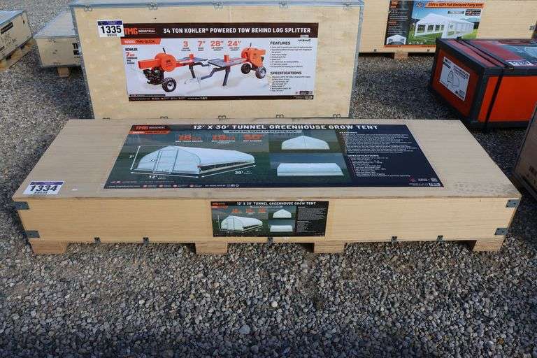 UNUSED TMG-GH1230 GREENHOUSE 1230 CLEAR EVA 6 MIL - Shackelton Auctions ...