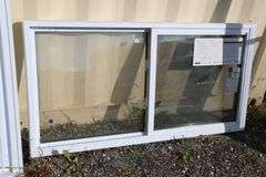 NEW NORTH STAR SLIDING WINDOW - 58 1/2" X 30" - Shackelton Auctions Inc.