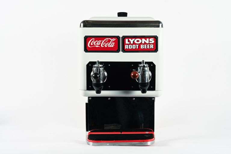 1950'S COCA-COLA AND LYONS ROOT BEER SYRUP DISPENSER - Shackelton ...