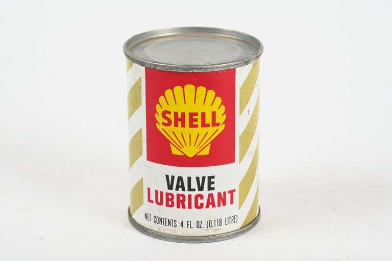 SHELL VALVE LUBRICANT 4 OZ CAN - Shackelton Auctions Inc.