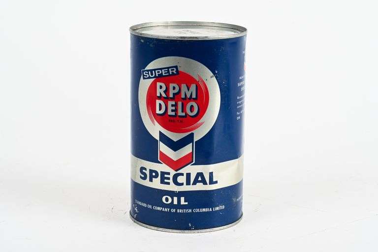 RPM DELO SPECIAL OIL IMP QT CAN - Shackelton Auctions Inc.