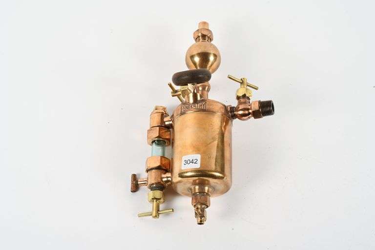 PENBERTHY 1/2 PINT POLAR BRASS OILER FOR GAS STEAM ENGINE - Shackelton ...