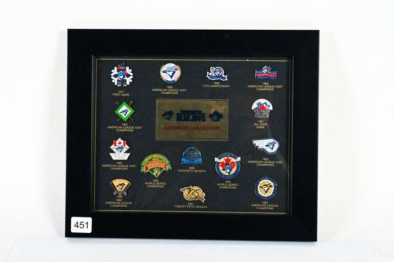 TORONTO BLUE JAYS HISTORICAL PIN COLLECTION - Shackelton Auctions Inc.