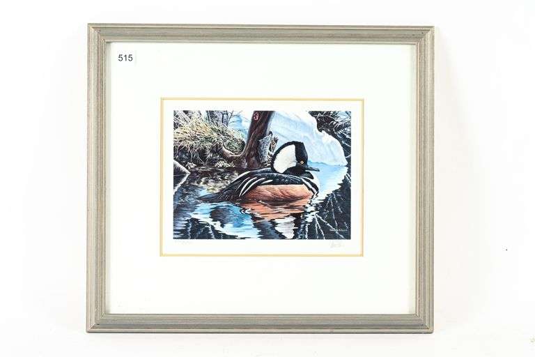 FRAMED AND SIGNED KENNETH A. FERRIS PRINT - Shackelton Auctions Inc.