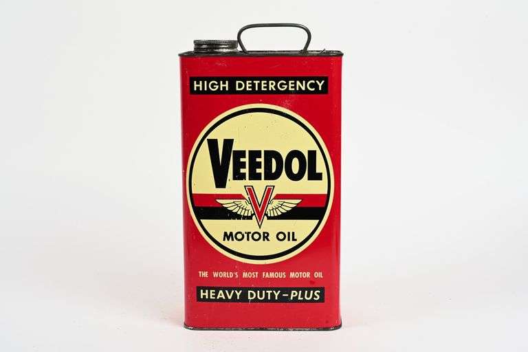 VEEDOL HD - PLUS MOTOR OIL IMP GALLON CAN - Shackelton Auctions Inc.