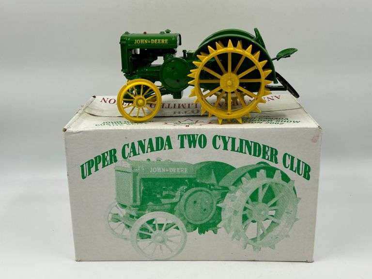 JOHN DEERE D TRACTOR -UPPER CANADA TWO CYLINDER CLUB 10TH ANNIVERSARY ...