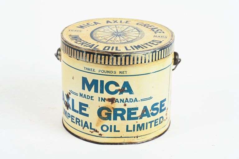 MICA AXLE GREASE THREE POUND PAIL - Shackelton Auctions Inc.