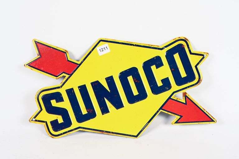 MODERN SUNOCO SST SIGN - Shackelton Auctions Inc.