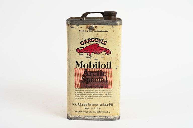 MOBILOIL GARGOYLE ARCTIC SPECIAL MOTOR OIL IMP GALLON CAN - Shackelton ...