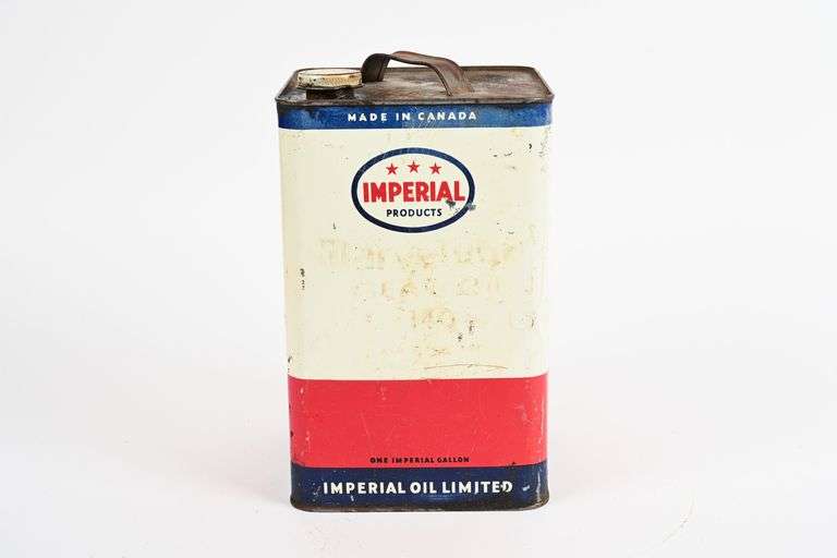 IMPERIAL THREE STAR MARVELUBE GEAR OIL IMP GALLON CAN - Shackelton Auctions Inc.