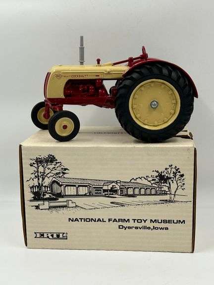 COCKSHUTT 40 DELUXE TRACTOR -1988 NATIONAL FARM TOY MUSEUM -ERTL -1/16 ...