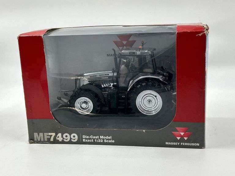 MASSEY FERGUSON 7499 TRACTOR -SILVER EDITION -DIE CAST MODELS -1/32 ...
