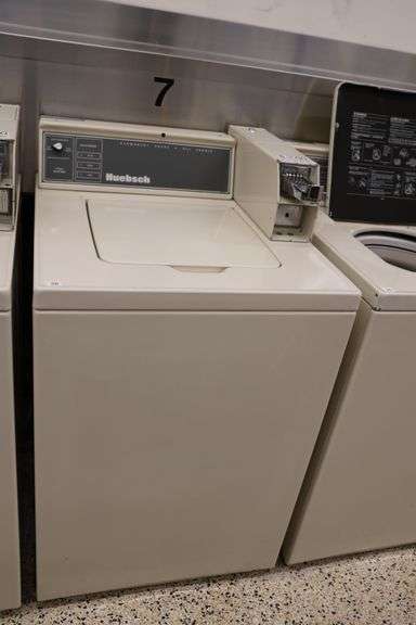 HUEBSCH COMMERCIAL TOP LOAD COIN-OPERATED WASHING MACHINE - Shackelton ...