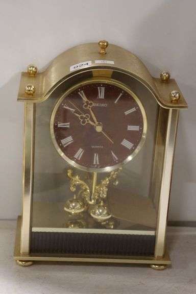 SEIKO MANTEL CLOCK - Shackelton Auctions Inc.