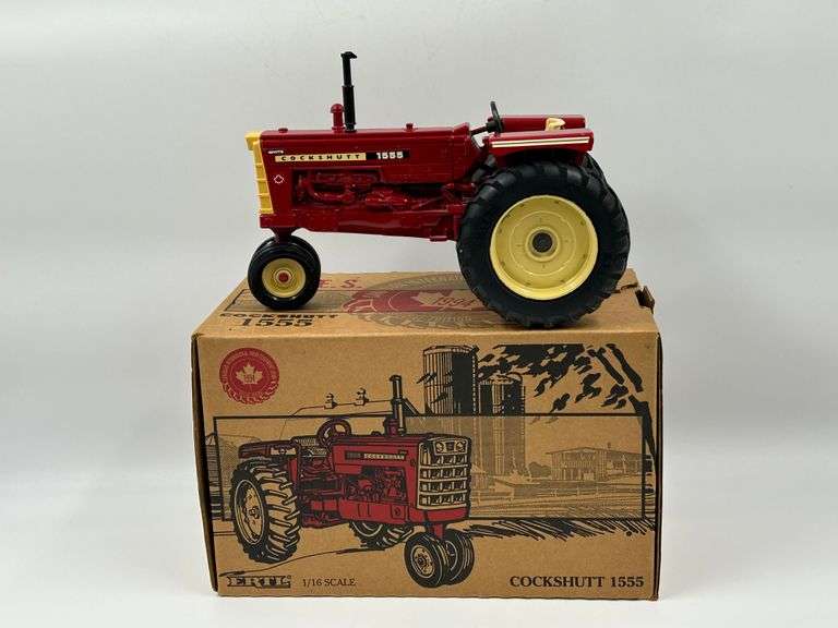 WHITE COCKSHUTT 1555 TRACTOR CIFES 1994 -ERTL 1/16 - Shackelton ...