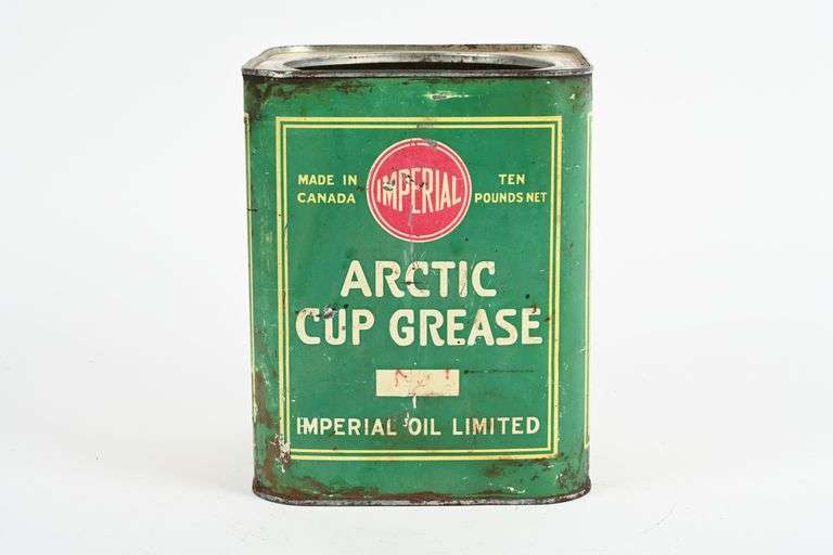 IMPERIAL RED BALL ARCTIC CUP GREASE 10 POUND CAN - Shackelton Auctions Inc.