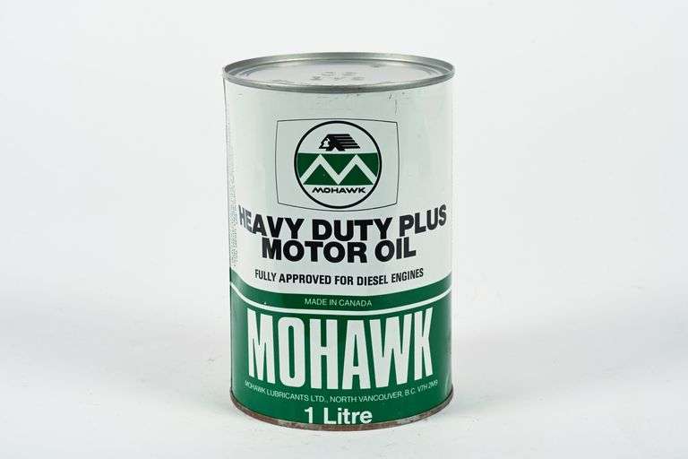 MOHAWK HD MOTOR OIL LITRE CAN - Shackelton Auctions Inc.