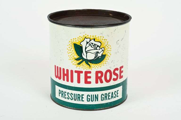 WHITE ROSE PRESSURE GUN GREASE FIVE POUND CAN - Shackelton Auctions Inc.