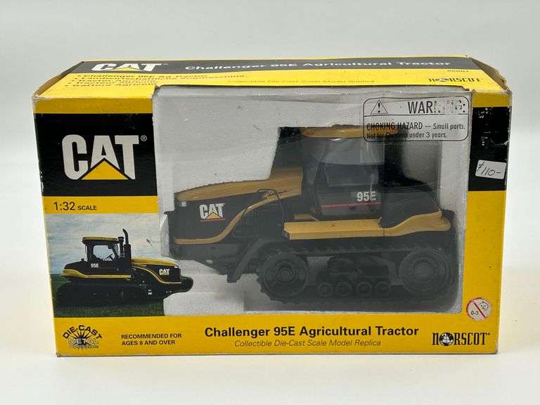 CAT CHALLENGER 95E TRACK TRACTOR - NORSCOT -1/32 - Shackelton Auctions Inc.