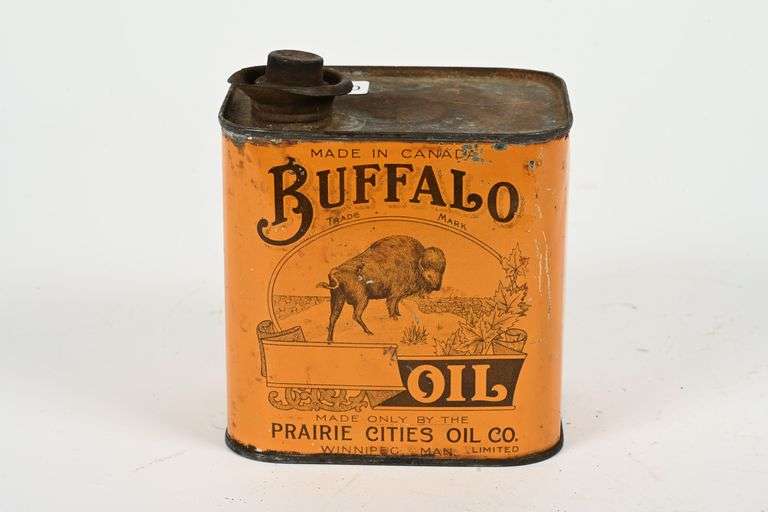 BUFFALO OIL IMP 1/4 GALLON CAN - Shackelton Auctions Inc.