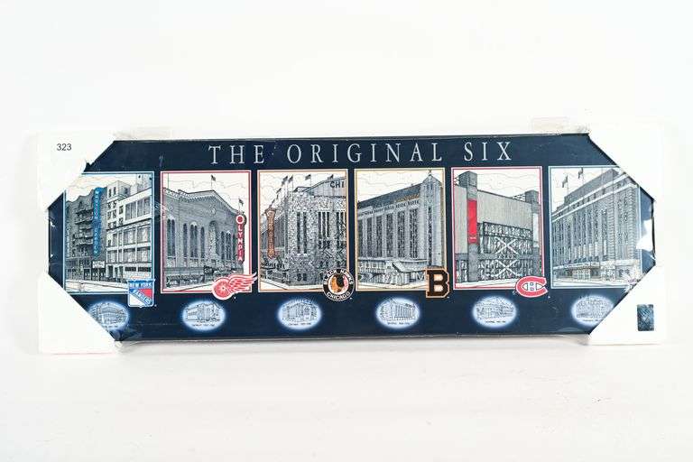 THE ORIGINAL SIX PLAQUE - Shackelton Auctions Inc.