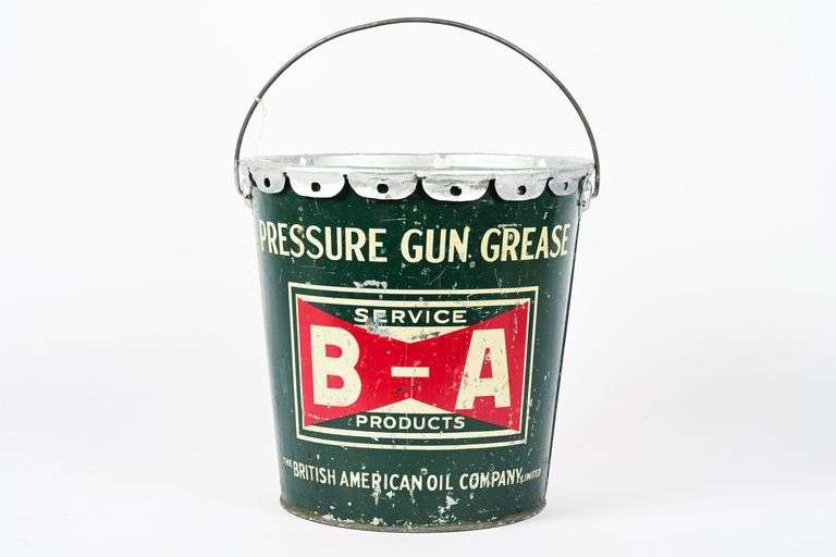 B-A MOTOR PRESSURE GUN GREASE 25 POUND PAIL - Shackelton Auctions Inc.