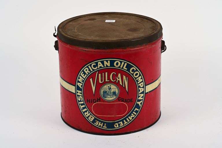B-A VULCAN GREASE 25 POUND PAIL - Shackelton Auctions Inc.