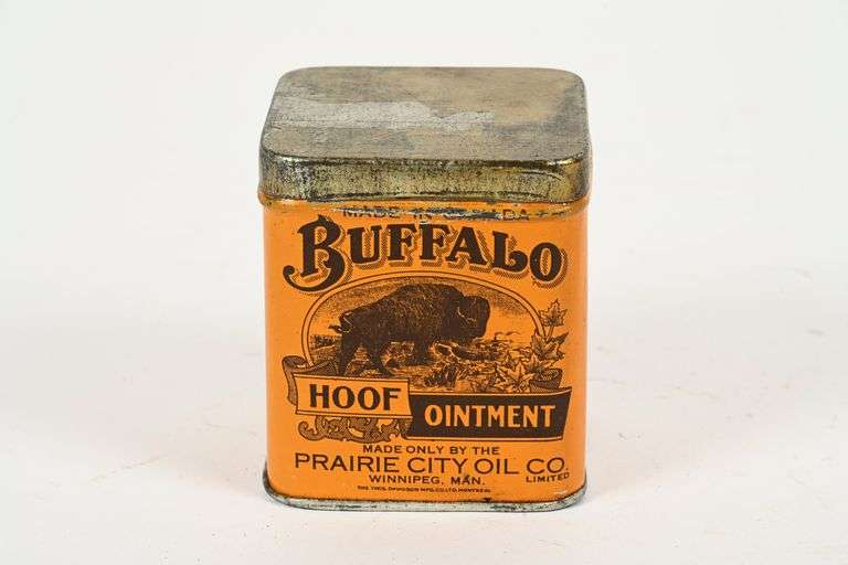 BUFFALO HOOF OINTMENT POUND CAN - Shackelton Auctions Inc.