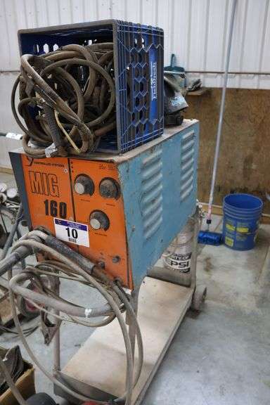 CONTROLLED SYSTEMS MIG 160 WELDER - Shackelton Auctions Inc.