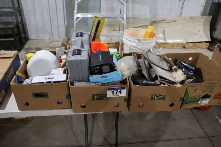 5 BOXES OF MISC. - Shackelton Auctions Inc.