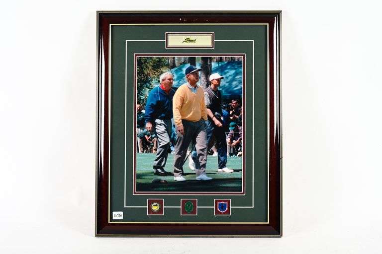 FRAMED MASTERS CHAMPIONS PHOTO PRINT - Shackelton Auctions Inc.
