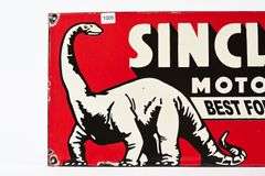 MODERN SINCLAIR MOTOR OILS SSP SIGN - Shackelton Auctions Inc.