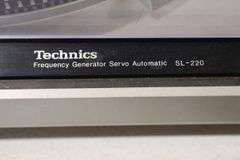 TECHNICS RECORD PLAYER MODEL SL220 - Shackelton Auctions Inc.