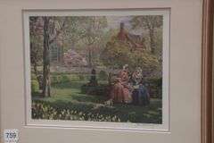 FRAMED, NUMBERED AND SIGNED PETER SNYDER PRINT - Shackelton Auctions Inc.