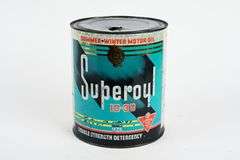 CTC SUPEROYL MOTOR OIL IMP GALLON CAN - Shackelton Auctions Inc.