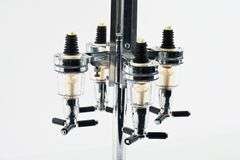 4 BOTTLE LIQUOR DISPENSER CAROUSEL - Shackelton Auctions Inc.