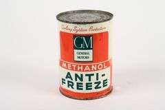 GM METHANOL ANTI-FREEZE U.S. QT CAN - Shackelton Auctions Inc.