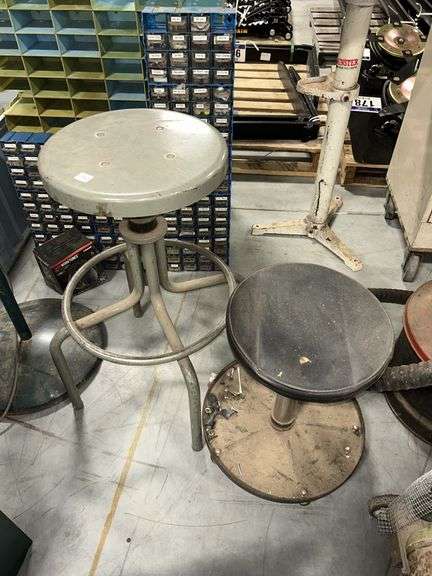 2 SHOP STOOLS - Shackelton Auctions Inc.
