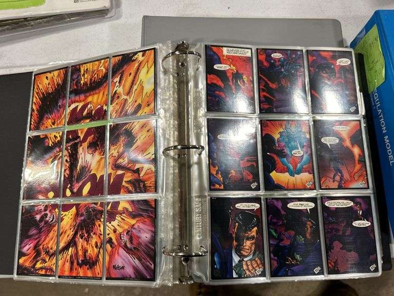 BINDER OF CORBEN CARDS, IMAGE CARDS, VALIANT CARDS, ETC. - Shackelton ...