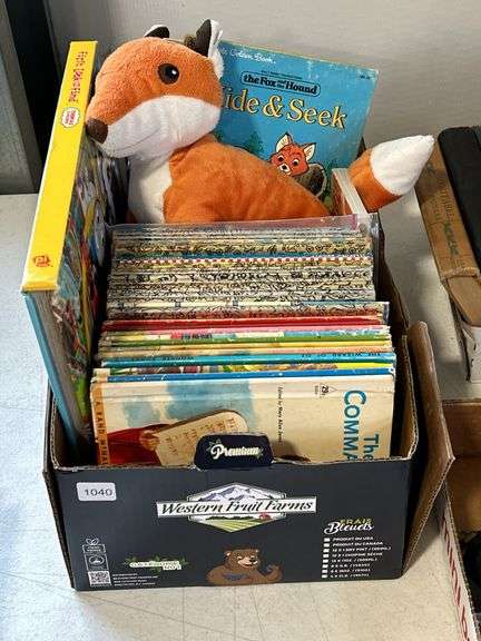 BOX OF VINTAGE STORY BOOKS - Shackelton Auctions Inc.