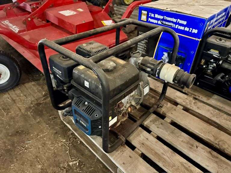 POWER FIST 210CC 2" GAS TRANSFER PUMP - Shackelton Auctions Inc.