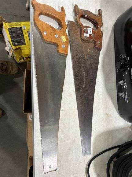 2 HAND SAWS - Shackelton Auctions Inc.
