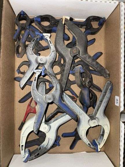 ASSORTED CLAMPS - Shackelton Auctions Inc.