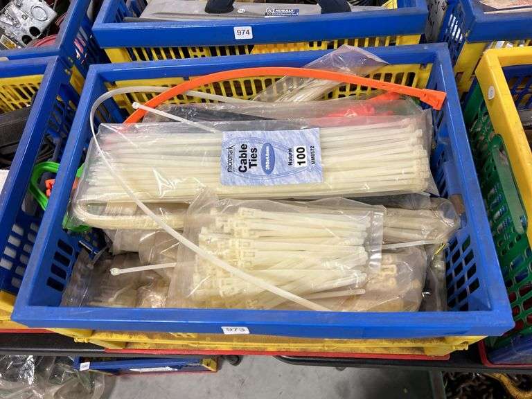 BOX OF ZIP TIES - Shackelton Auctions Inc.