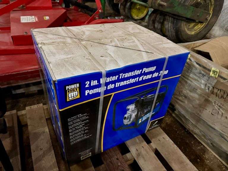 POWER FIST 2" GAS WATER PUMP - NEW IN BOX - Shackelton Auctions Inc.