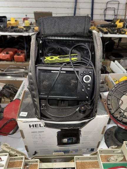 HUMMINGBIRD HELIX PORTABLE FISH FINDER - Shackelton Auctions Inc.