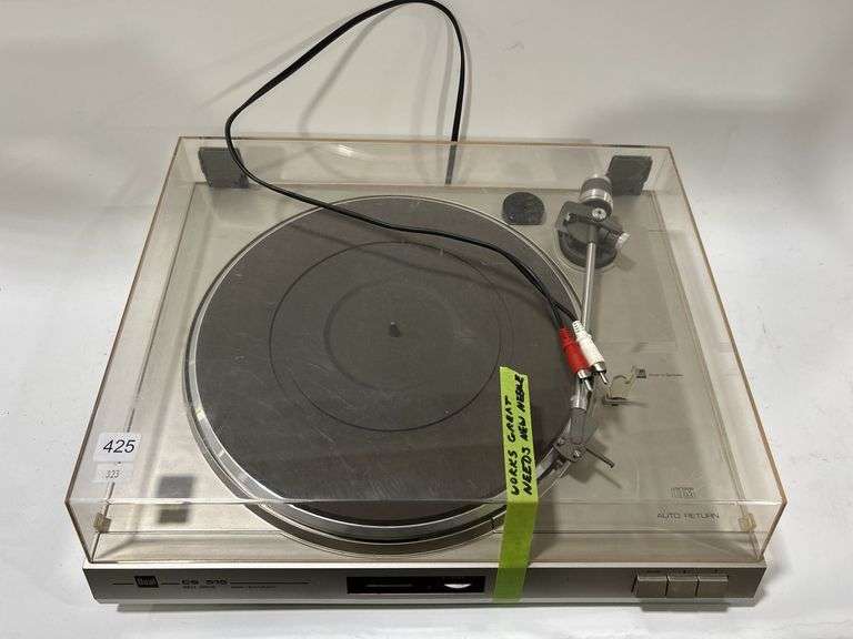 ULM DUAL CS 515 RECORD PLAYER - Shackelton Auctions Inc.