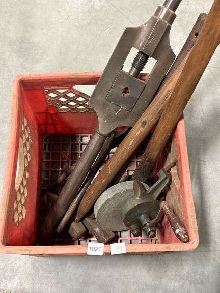 ASSORTED METAL FORGE TOOLS - Shackelton Auctions Inc.
